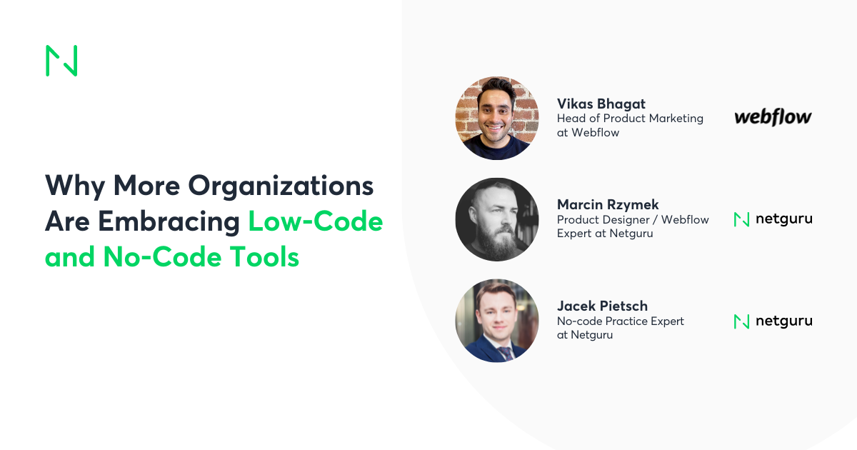 This is Why No-Code and Low-Code Are Key to Delivering Products Faster